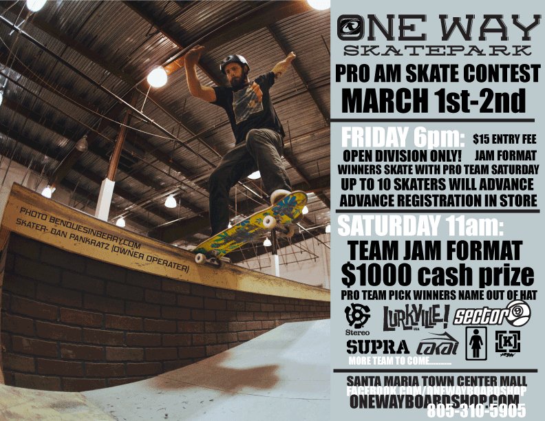 ONE-WAY SKATEPARK GRAND OPENING – Sector 9