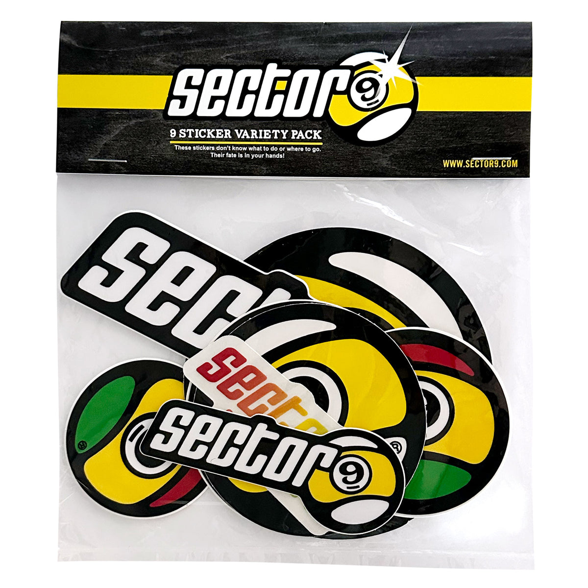 Assorted Sticker Pack – Sector 9